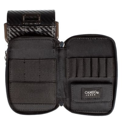 CAMEO GARMENT 2.5 DART CASE - CARBON WHITE – Hard Luck Darts