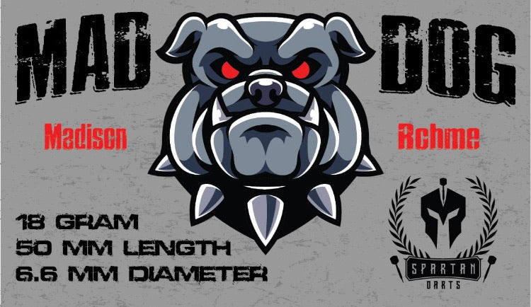 Spartan player dart Madison Rohme – Hard Luck Darts